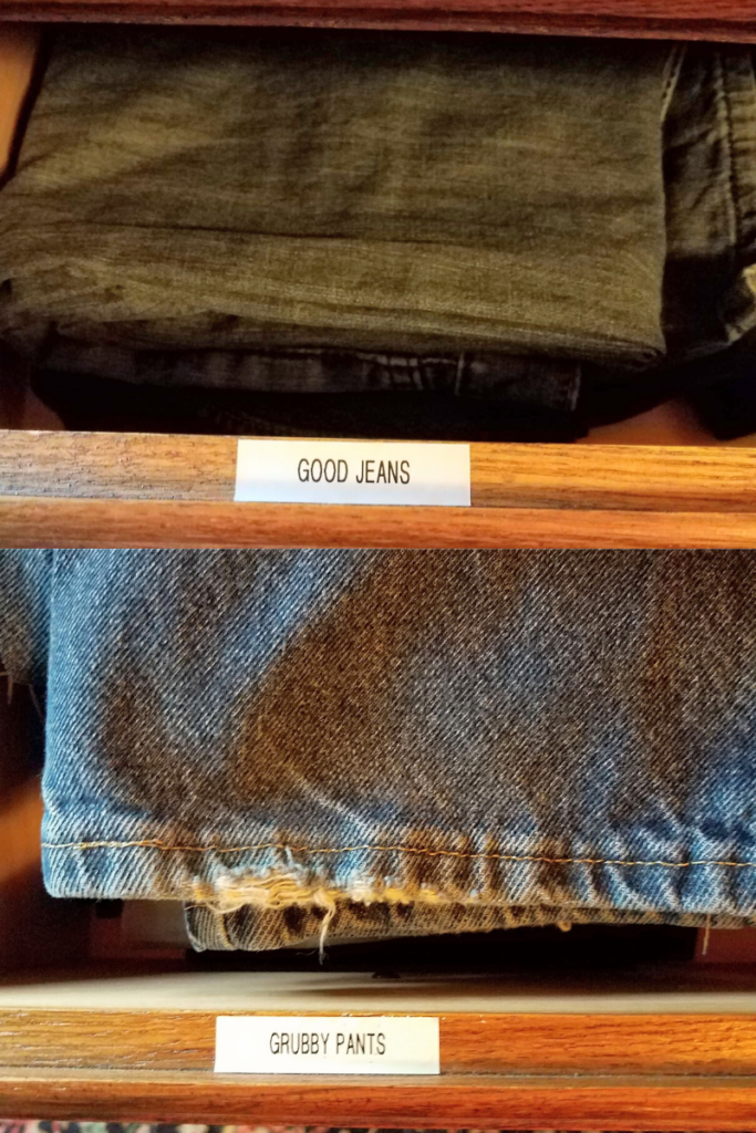 Helpful clothing organization tips for the color blind - Tidy Brown ...